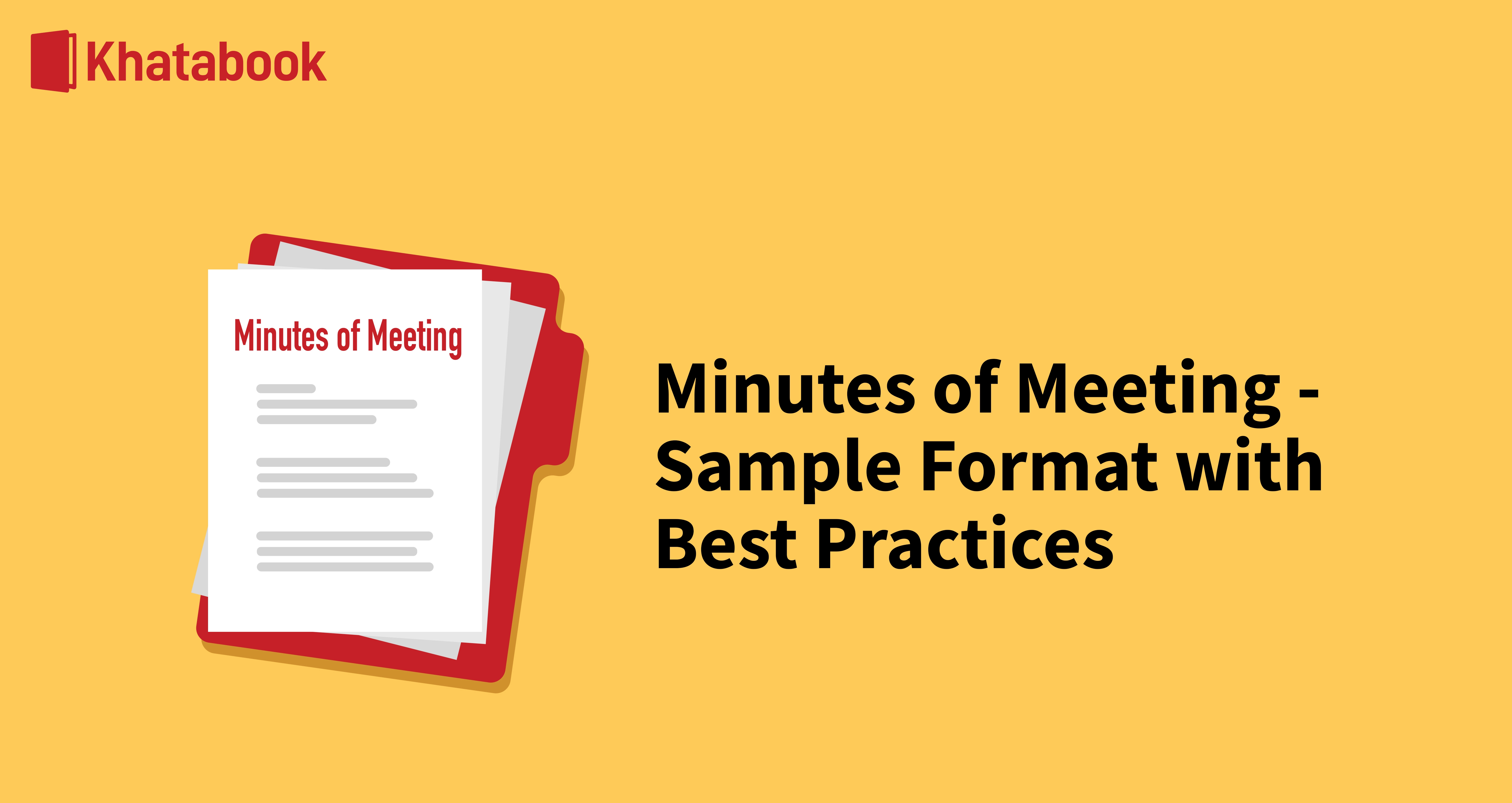 What Is Minutes Of Meeting Purpose Importance How To Take Minutes 