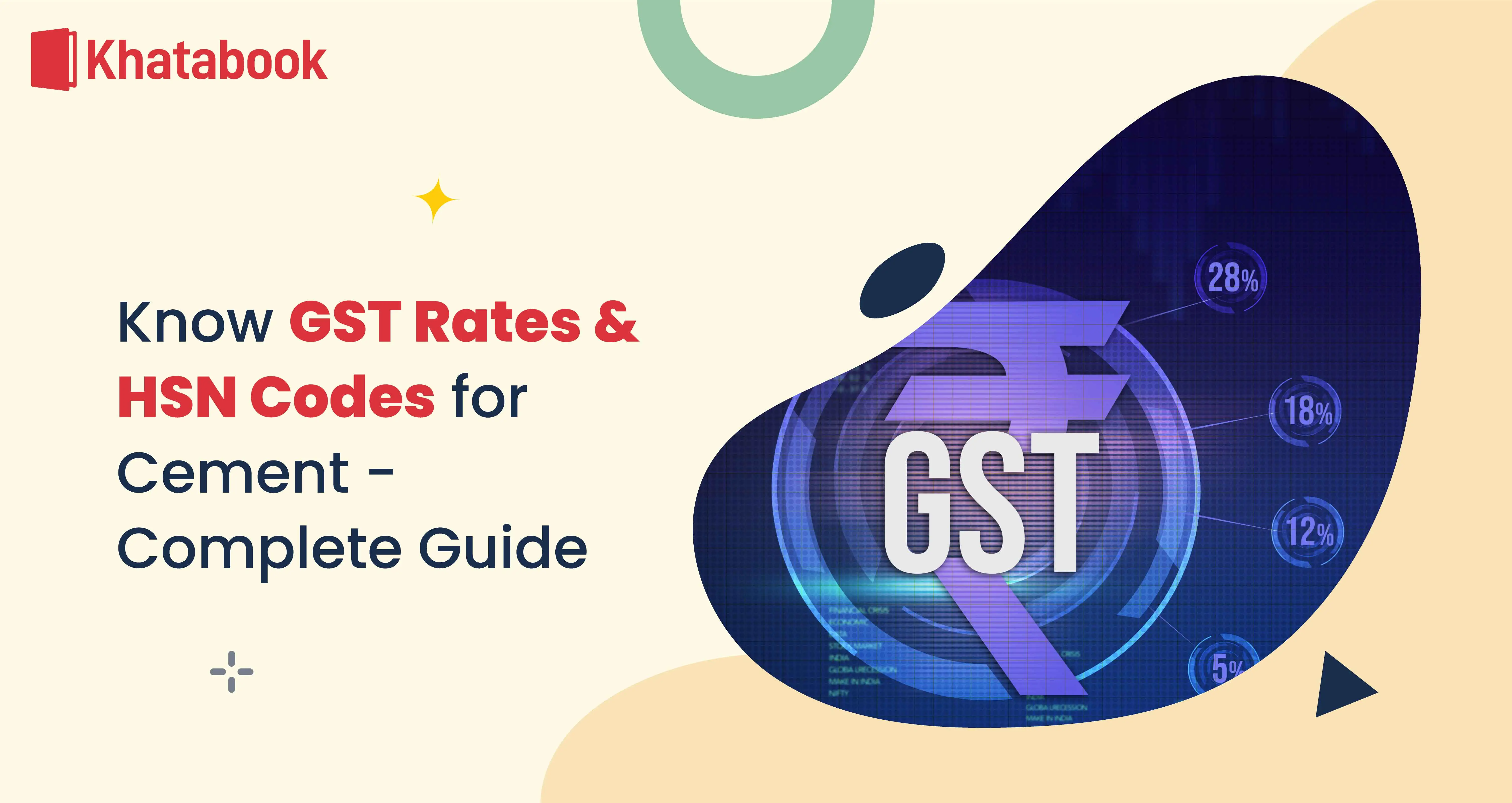 Know GST Rates HSN Codes For Cement Complete Guide