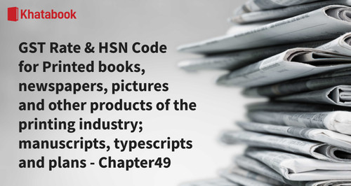 GST Rate & HSN Code for elements or of isotopes - Chapter 29